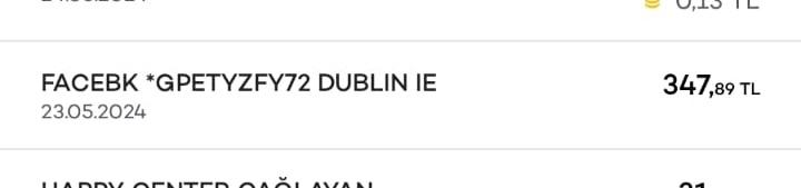 Facebook Dublin Ödemesi Nedir Ya - Şikayetvar