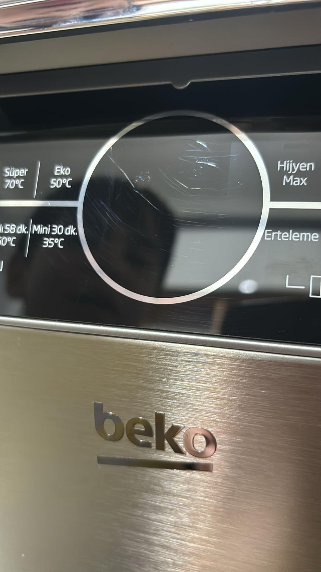 Deep Scratches on Beko BM 6047 Dishwasher Screen Upon Delivery - Xolvie