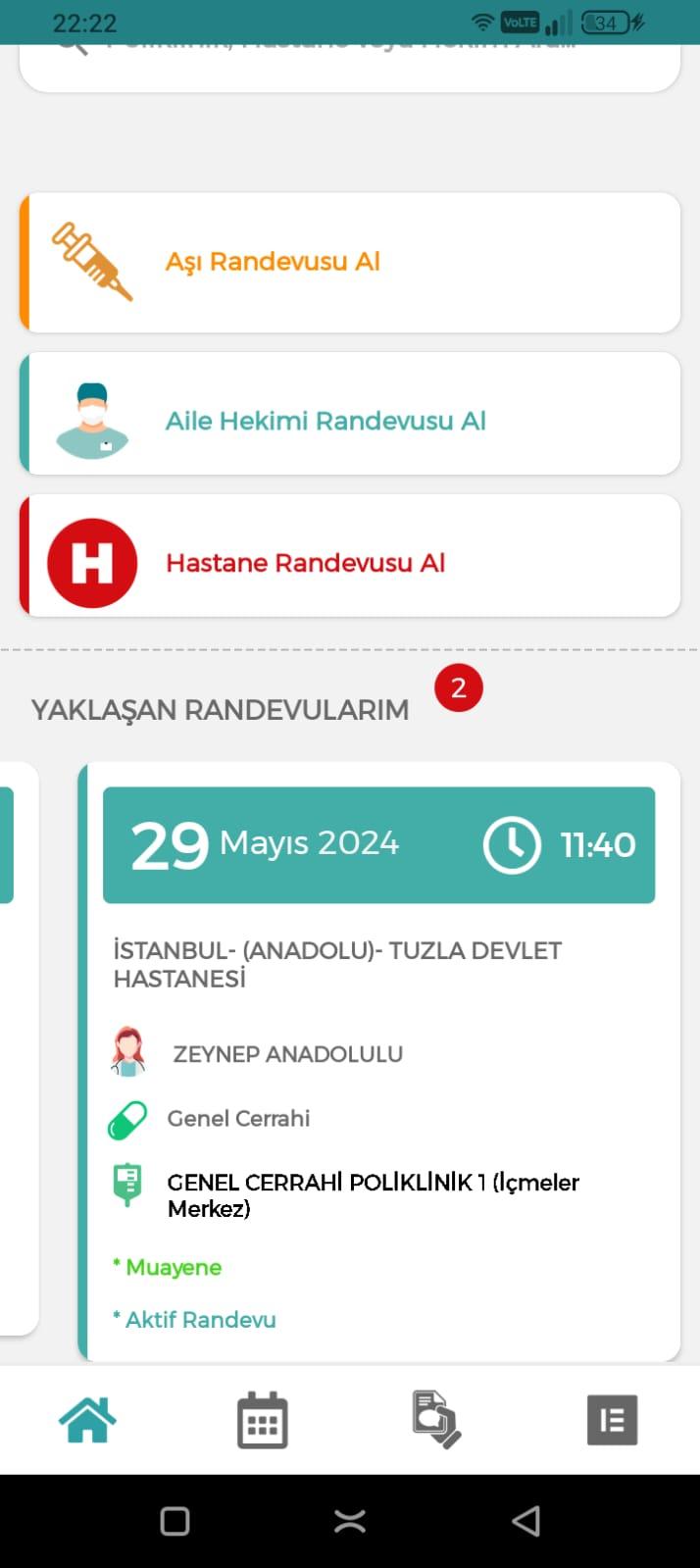 Tuzla Devlet Hastanesi Doktor Randevu Sorunu Hakkında Şikayet - Şikayetvar