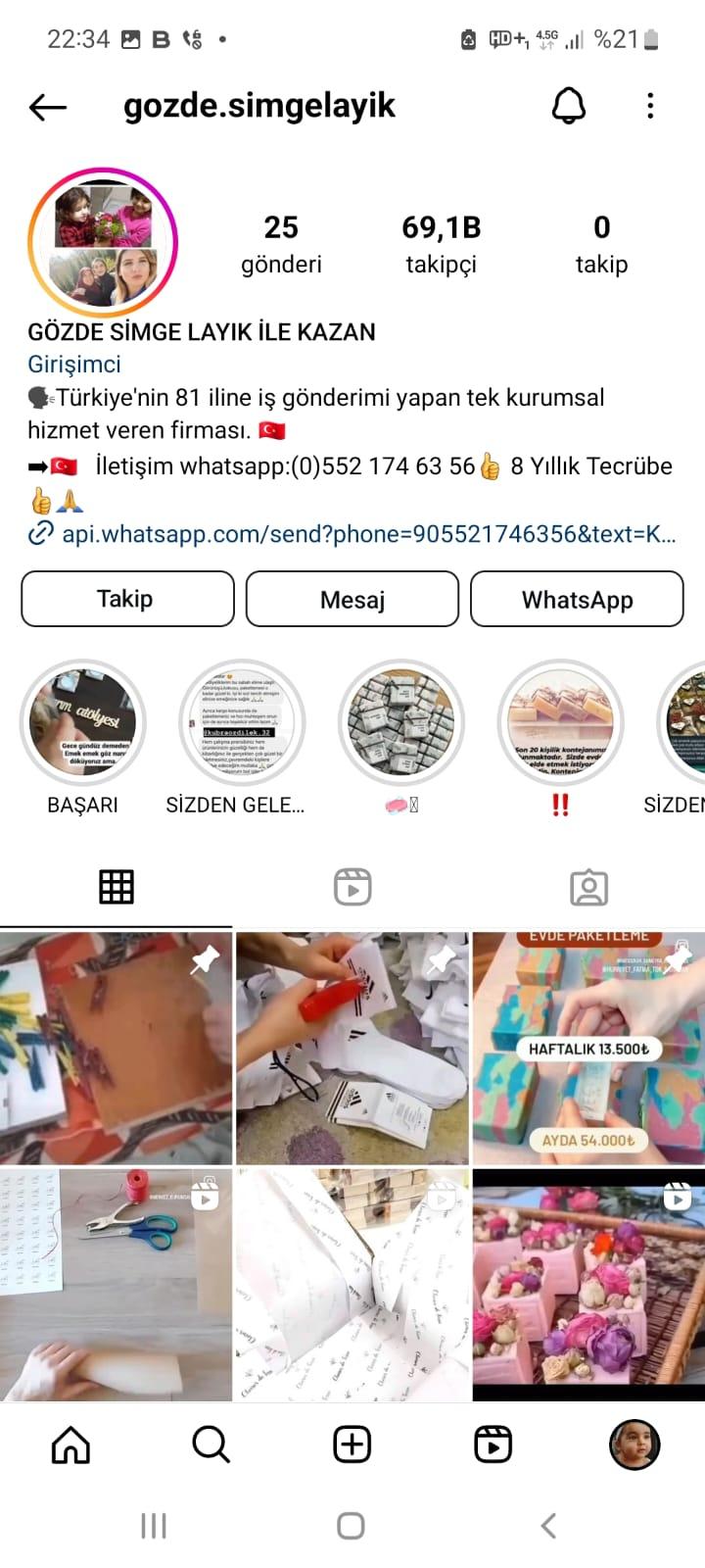 Gözde Simge Layık İle Kazan Sabun Paketleme İşi Mağduriyeti - Şikayetvar