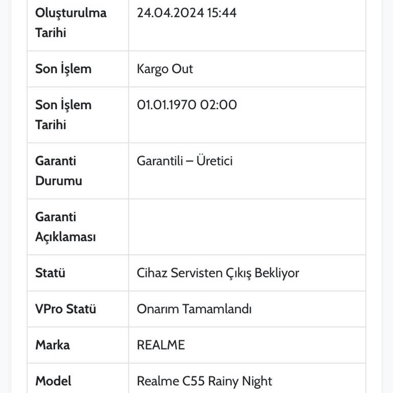 Ouno Service - Şikayetvar