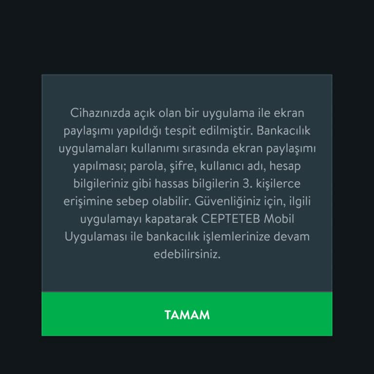 TEB CepteTeb Mobil Uygulama Hatası - Şikayetvar
