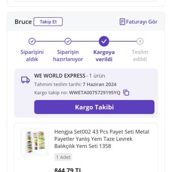 We World Express - Şikayetvar