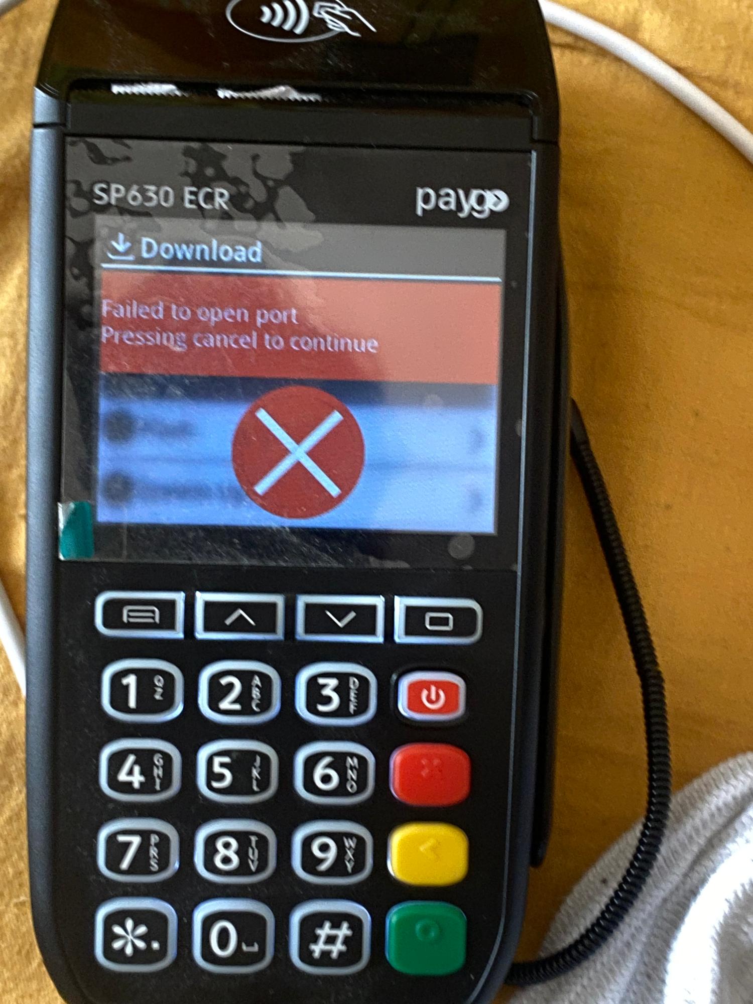 Paygo Pos Cihazı Açılış Hatası - Şikayetvar