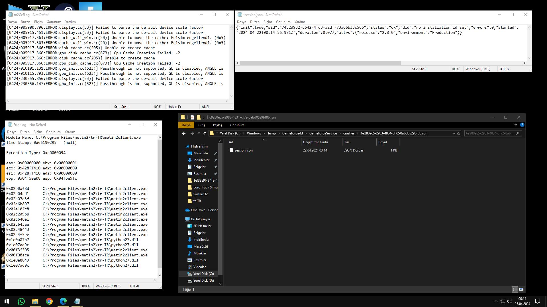Gameforge Metin2'de Sürekli Yaşanan Sistem Hataları Ve Çözüm Beklentisi ...