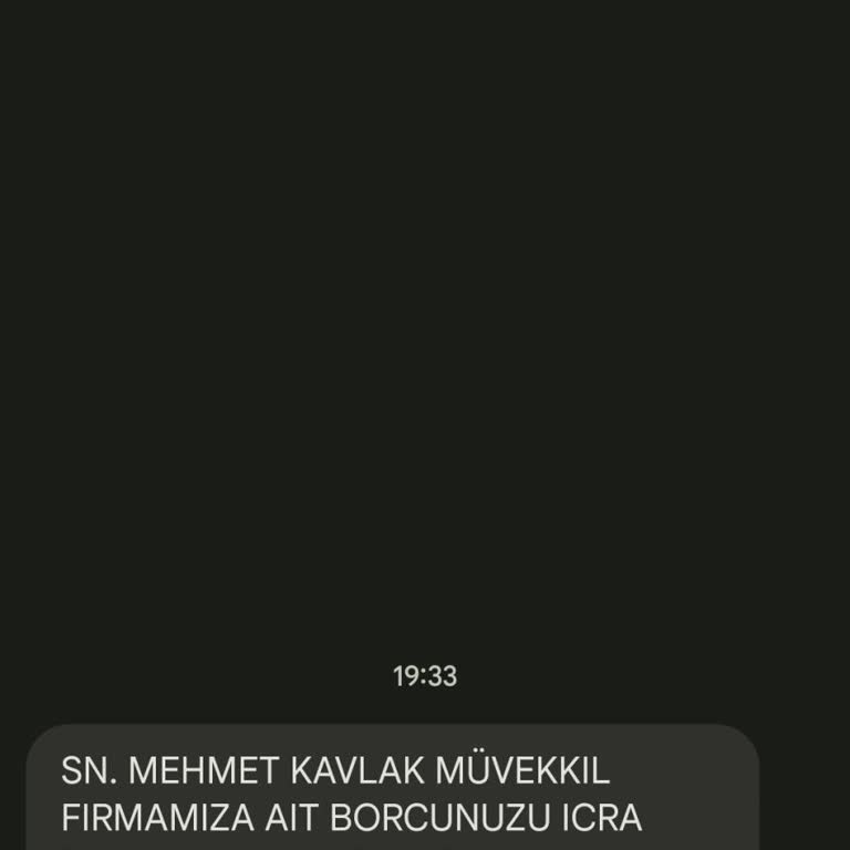 Metka Hukuk (SMS) İcra Takibi Şikayetleri - 30/55 - Şikayetvar