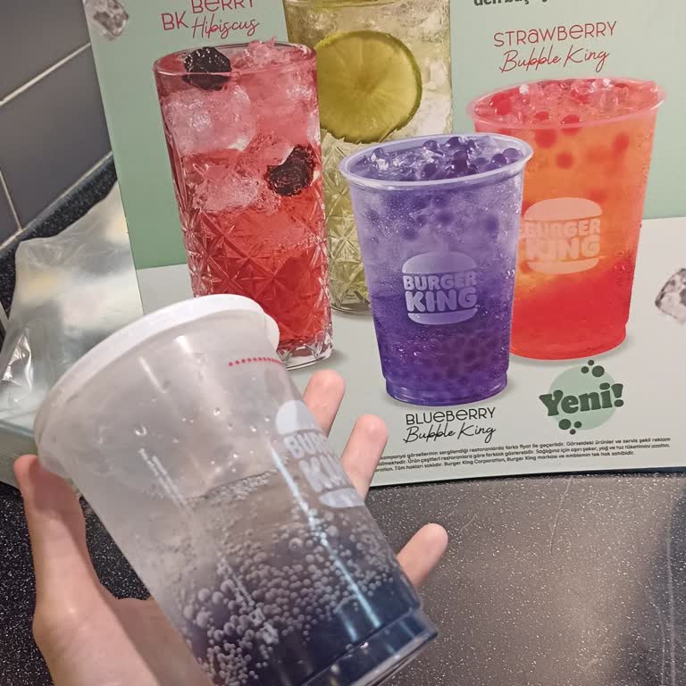Burger King Bubble Tea Adı Altında Sprite - Şikayetvar