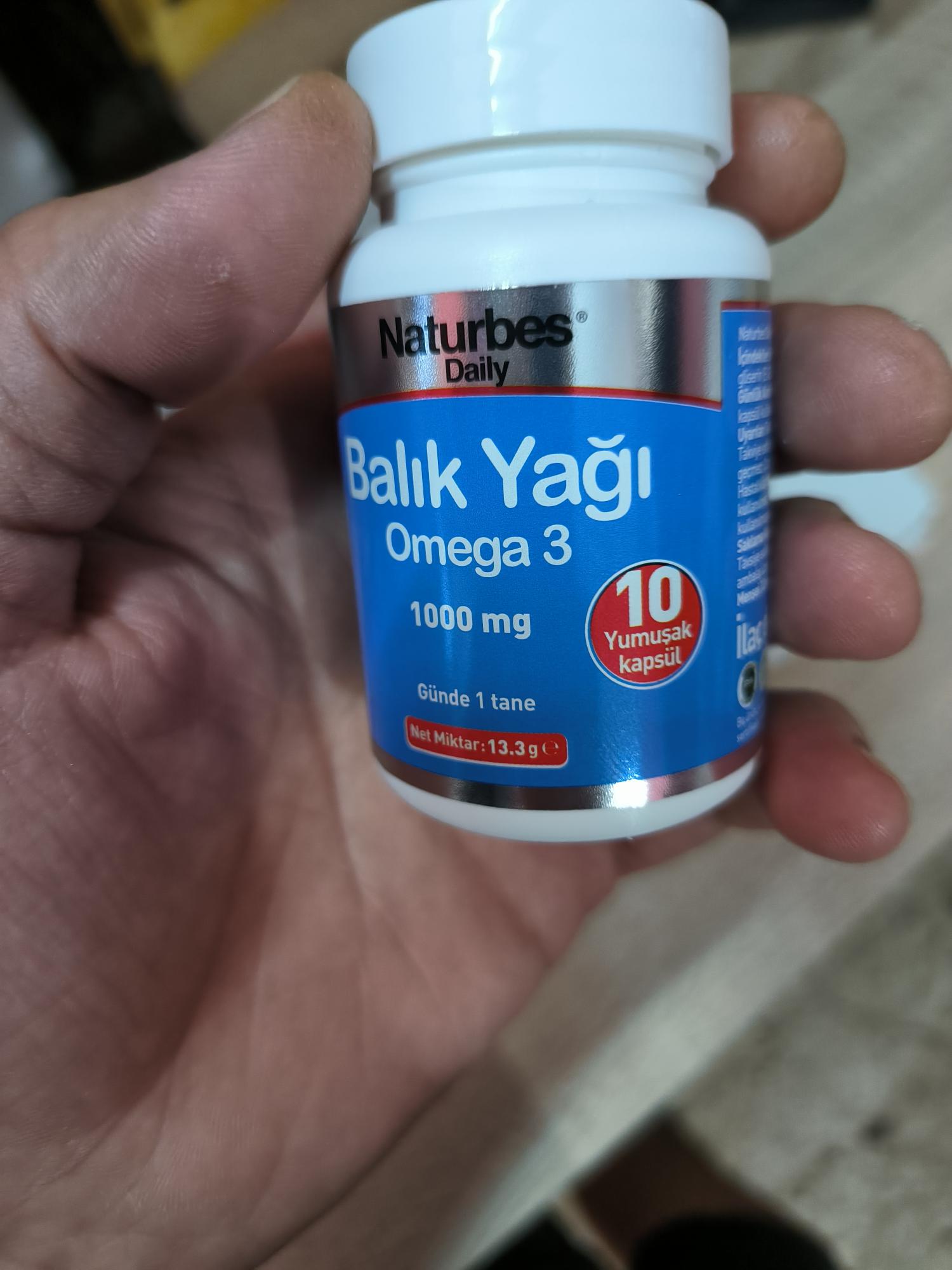 Naturbes Daily Balık Yağı 10 Kapsül Yazıyor, 8 Kapsül Satıyor. - Şikayetvar