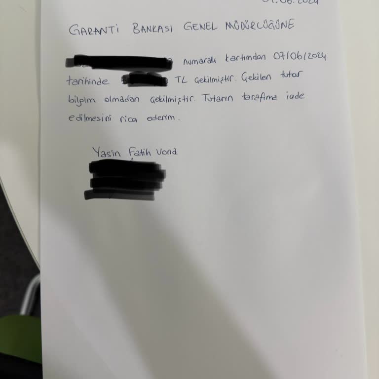 Garanti BBVA Garanti Bankası Yanlış Bilgilendirme - Şikayetvar