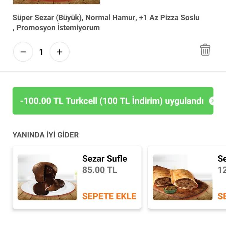 Çözüldü: Little Caesars Little Sezar Pizza Kupon Kod Hatası - Şikayetvar