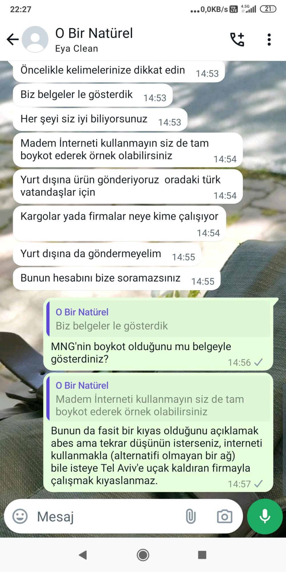 OBir Natürel O Bir Natürel - Şikayetvar