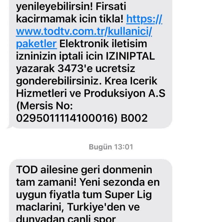 TOD Tv Süper Dolu Paketi ve Yayın Şikayetleri - Şikayetvar