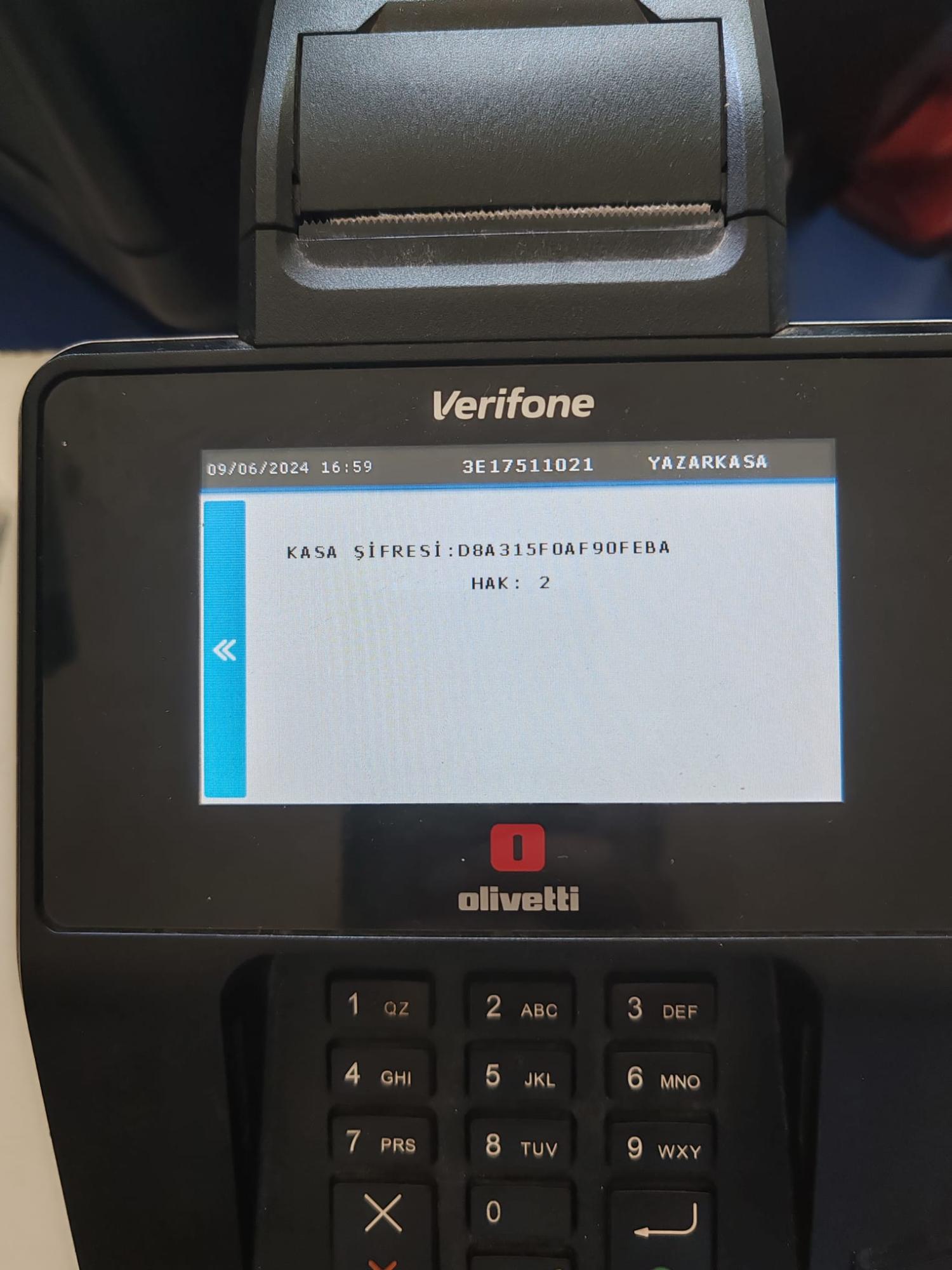 Verifone Ecr 915 Kasa Şifresi İstemesi - Şikayetvar