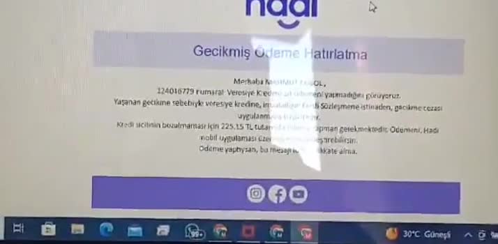 Hadi - Tombank Denilen İlk Kez Duyduğum Banka Üzerinden Gelen Bir E ...
