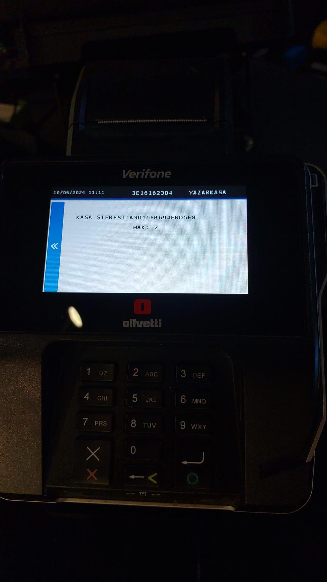 Verifone Pos Cihazı Kasa Şifresi Hatası - Şikayetvar