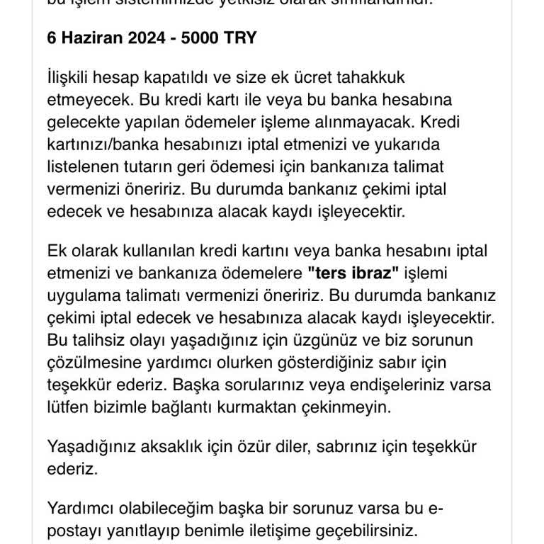 QNB Türkiye Hukuk Bürosu Aracılığıyla Haksız Tahsilat - Şikayetvar