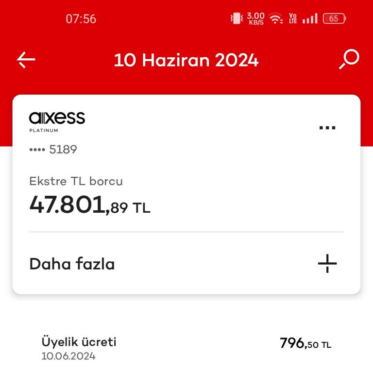 Akbank Axess Platinum Şikayetleri - Şikayetvar