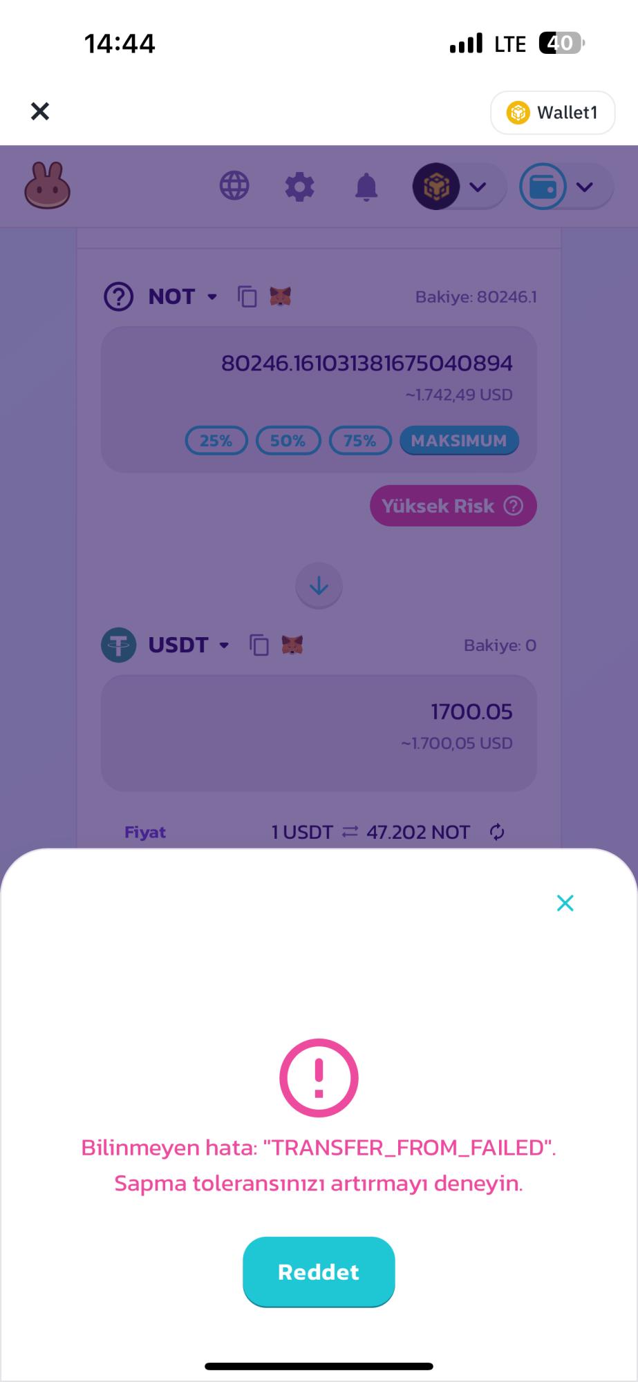 PancakeSwap V3 Notcoin Conversion Issue - Unable to Swap on Binance Global - Xolvie