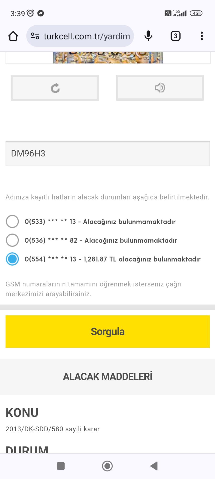 Turkcell Mobil Hat Alacak İşlemleri - Şikayetvar