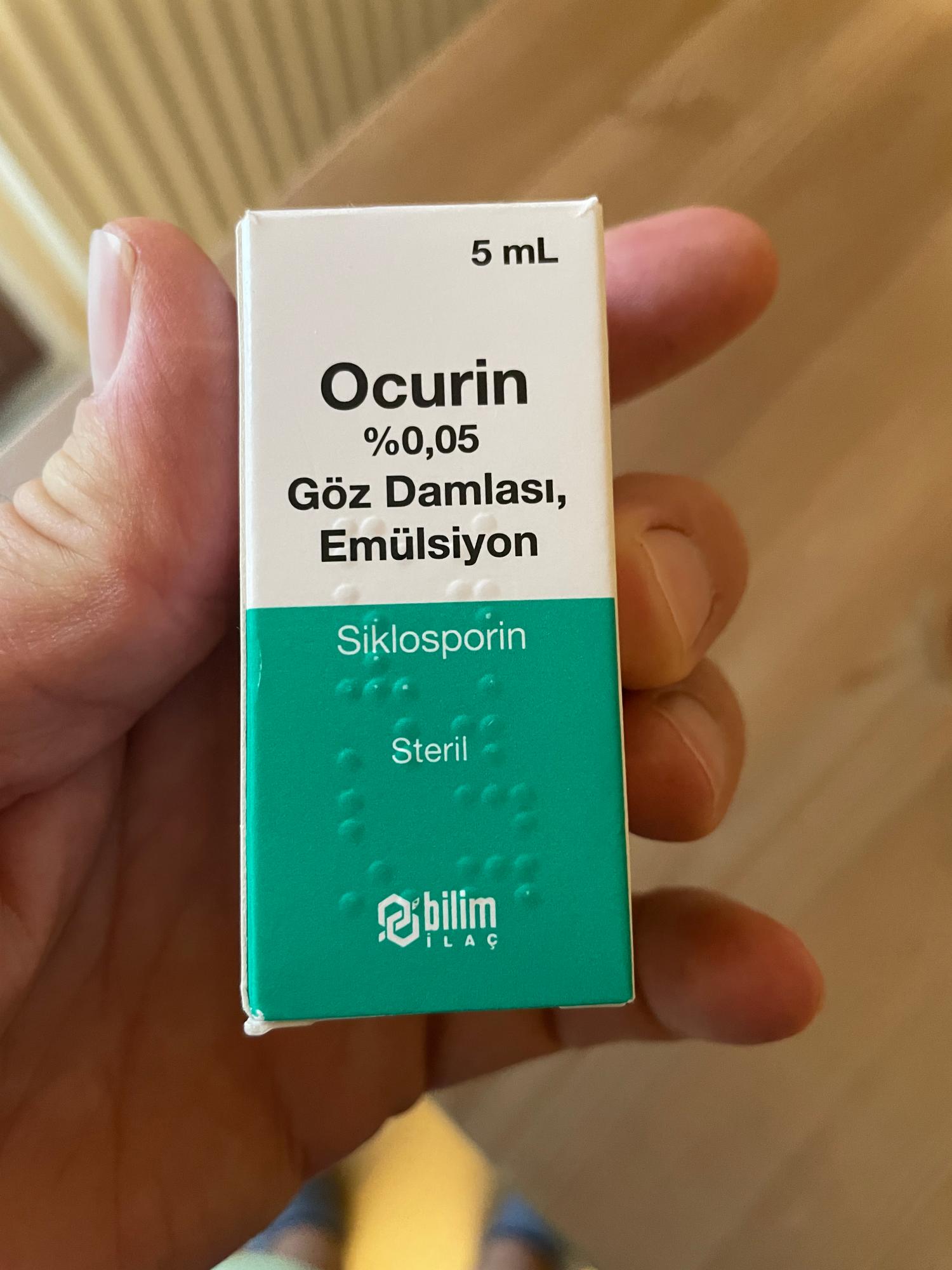 Bilim İlaç Ocurin Şişesinde Eksik Hacim Ve Bozuk Damlatma Özelliği ...