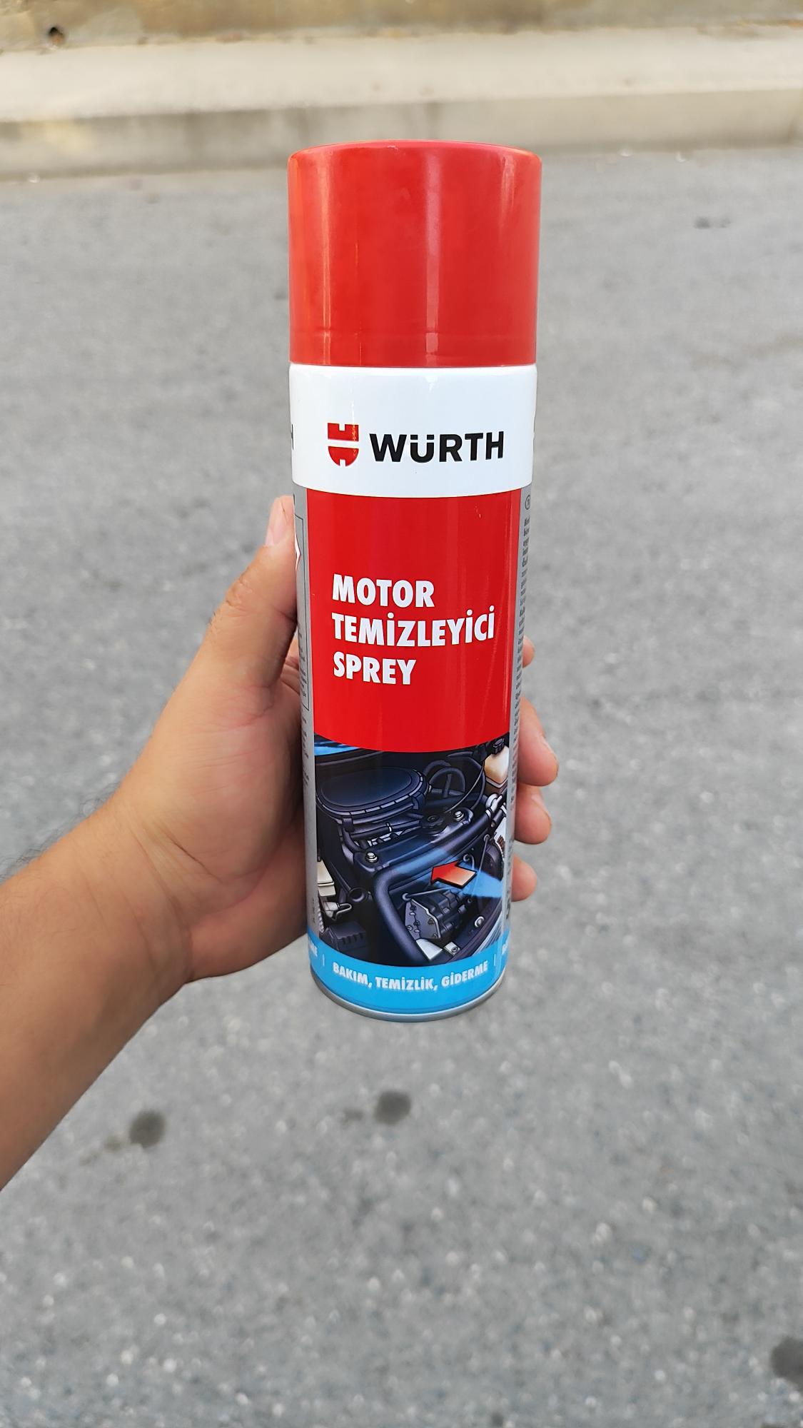 Würth Motor Temizleyici Sprey - Şikayetvar