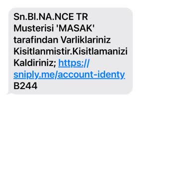 Kripto Para SMS Dolandırıcılığı MASAK Binance Kullanıcısı Diye Mesaj ...