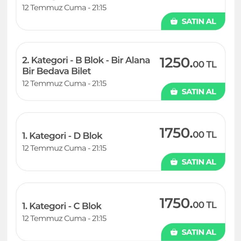 Bubilet Tiyatro Biletlerinde Satın Alma Sorunu - Şikayetvar