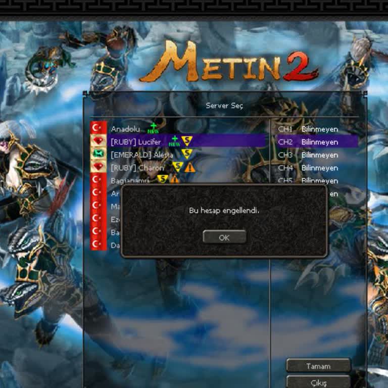 METİN2 Gameforge Doğrulama Kodu - Şikayetvar