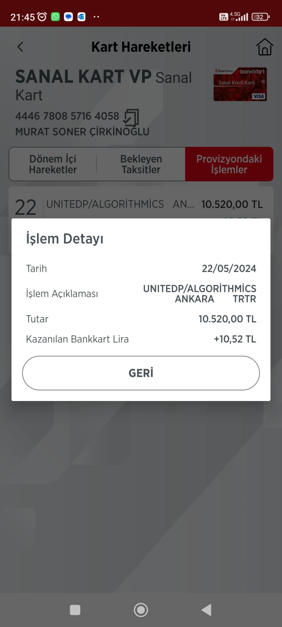 Algorithmics Kodlama Okulu Algorithmics Para İadesi Yapmıyor Şikayetvar