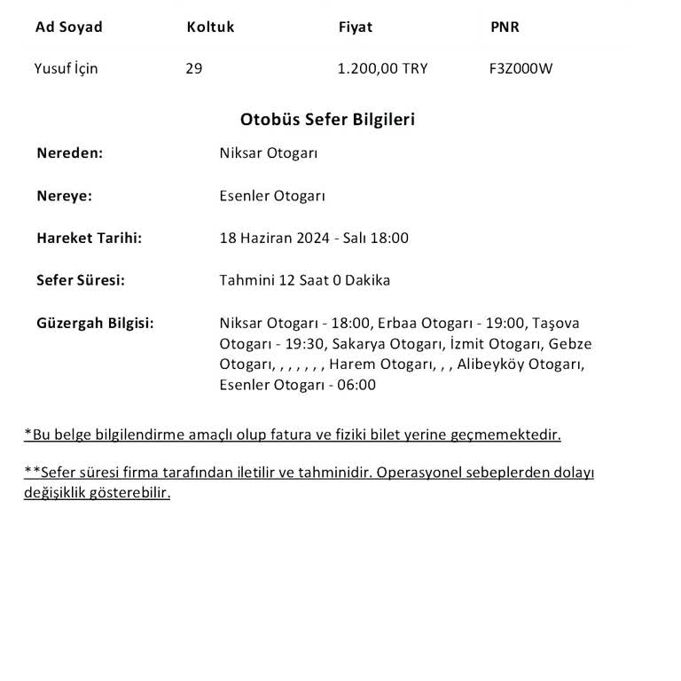 Net Turizm Otobüs De Çantam Kayboldu - Şikayetvar