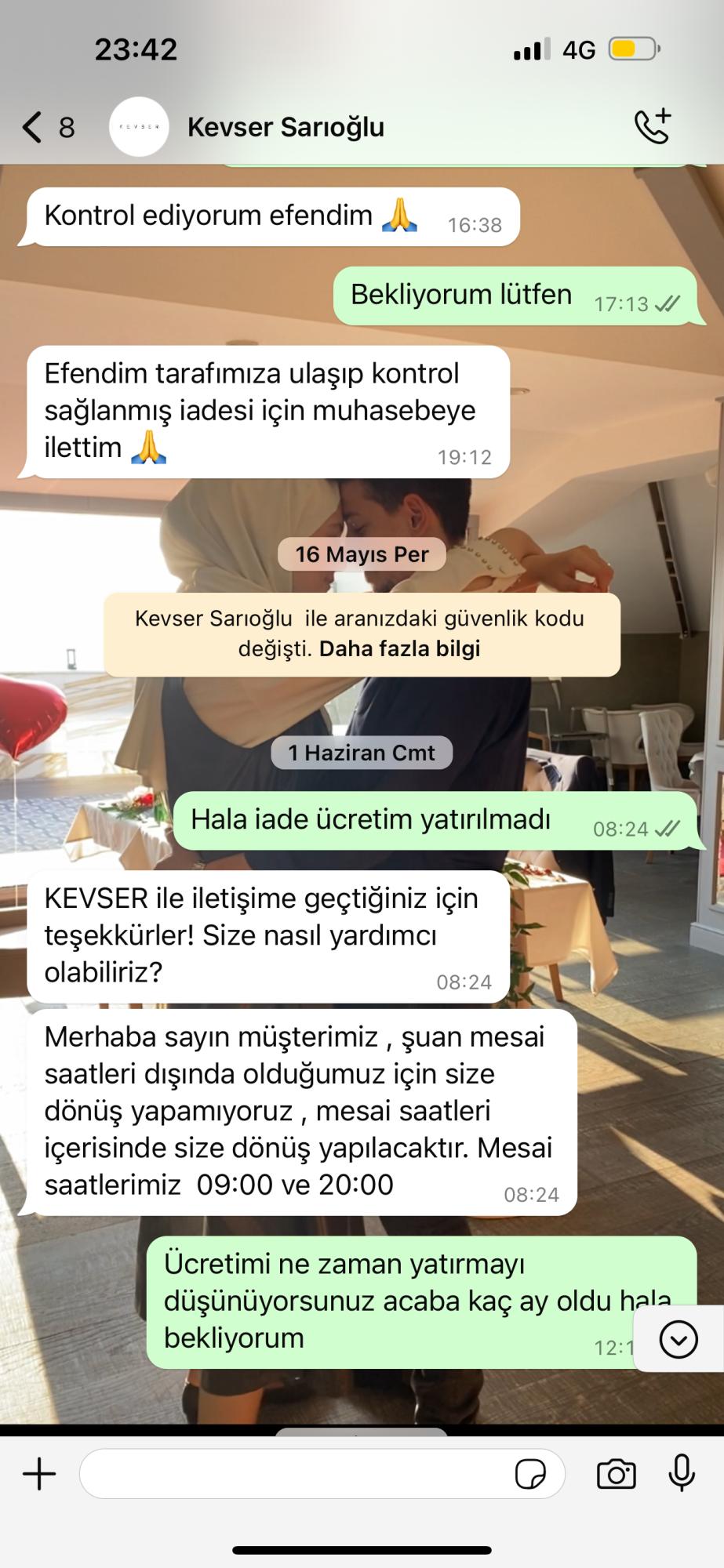 Kevser Sarıoğlu Kesinlikle Pişmanlıktır 3 Ay Oldu İademi Yapmadılar ...