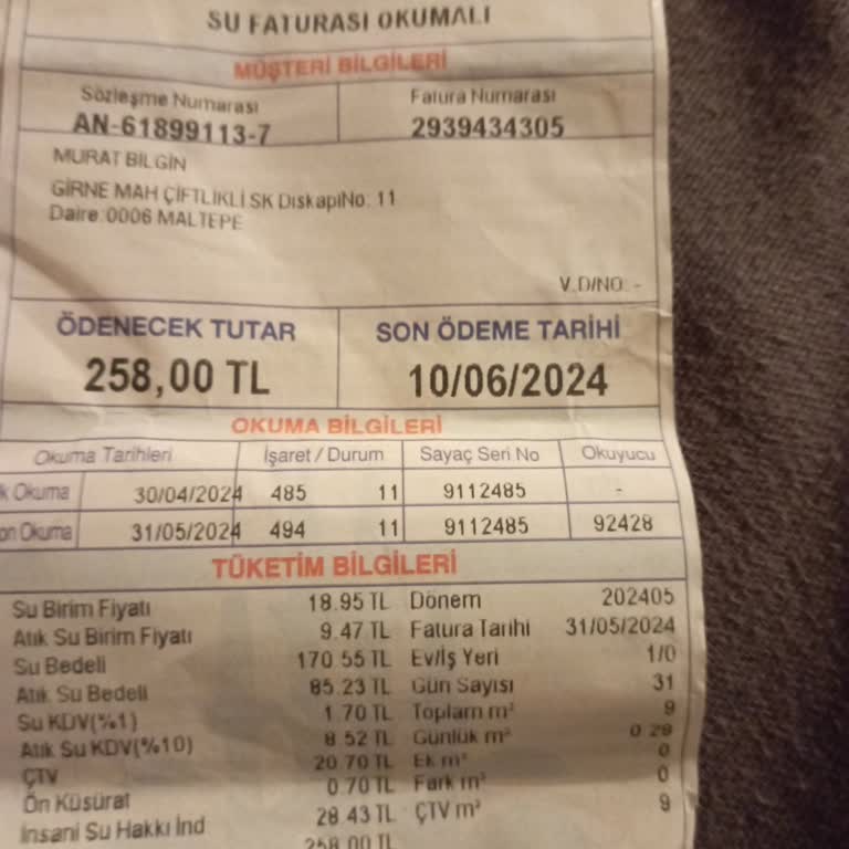 İstanbul Büyükşehir Belediyesi Fatura Gelmedi ve Su Faturası Ödeme ...