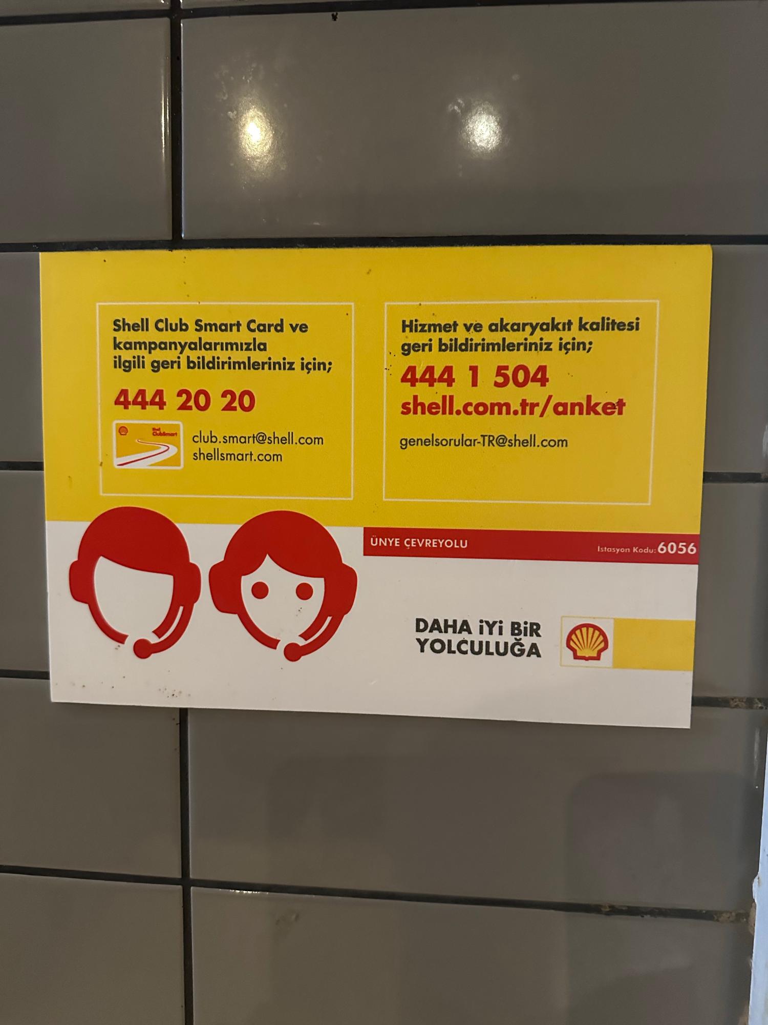 Shell İstasyonunda Hijyen Sorunu: WC Kullanımında Yaşanan Hayal Kırıklığı - Şikayetvar