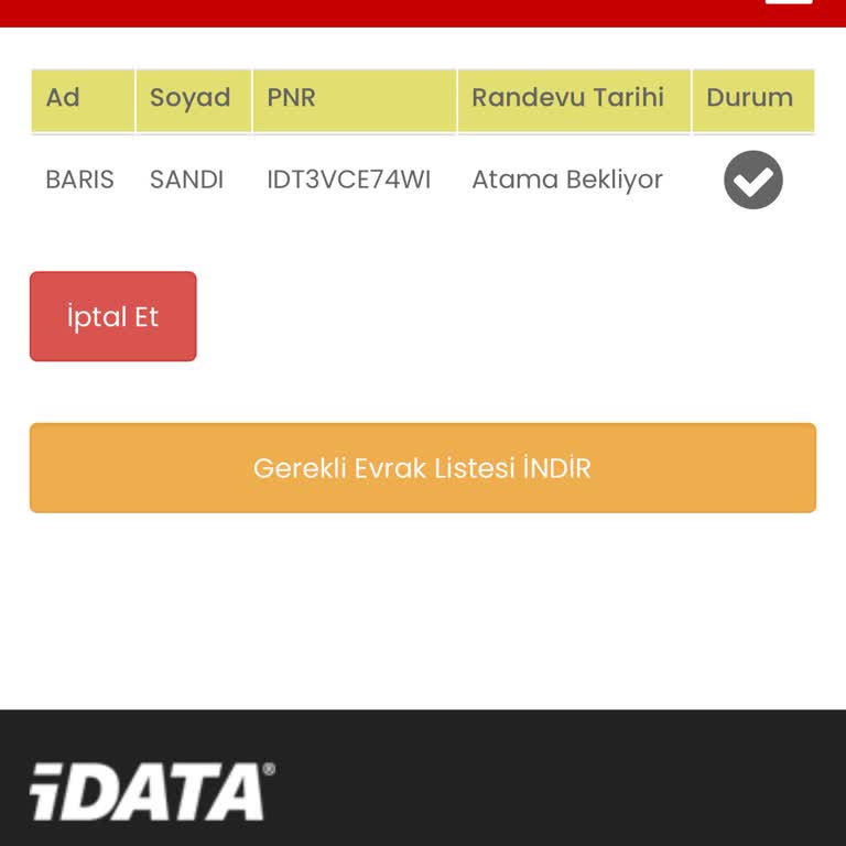 İData 81 Gün Oldu Halen Atama Bekliyor Yazıyor Halen Randevu Vermedi. - Şikayetvar