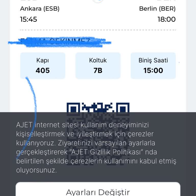 AJet AJet (Anadolu Jet) Ankara-Berlin Uçuşunda Rötar Ve Eksik Hizmet ...