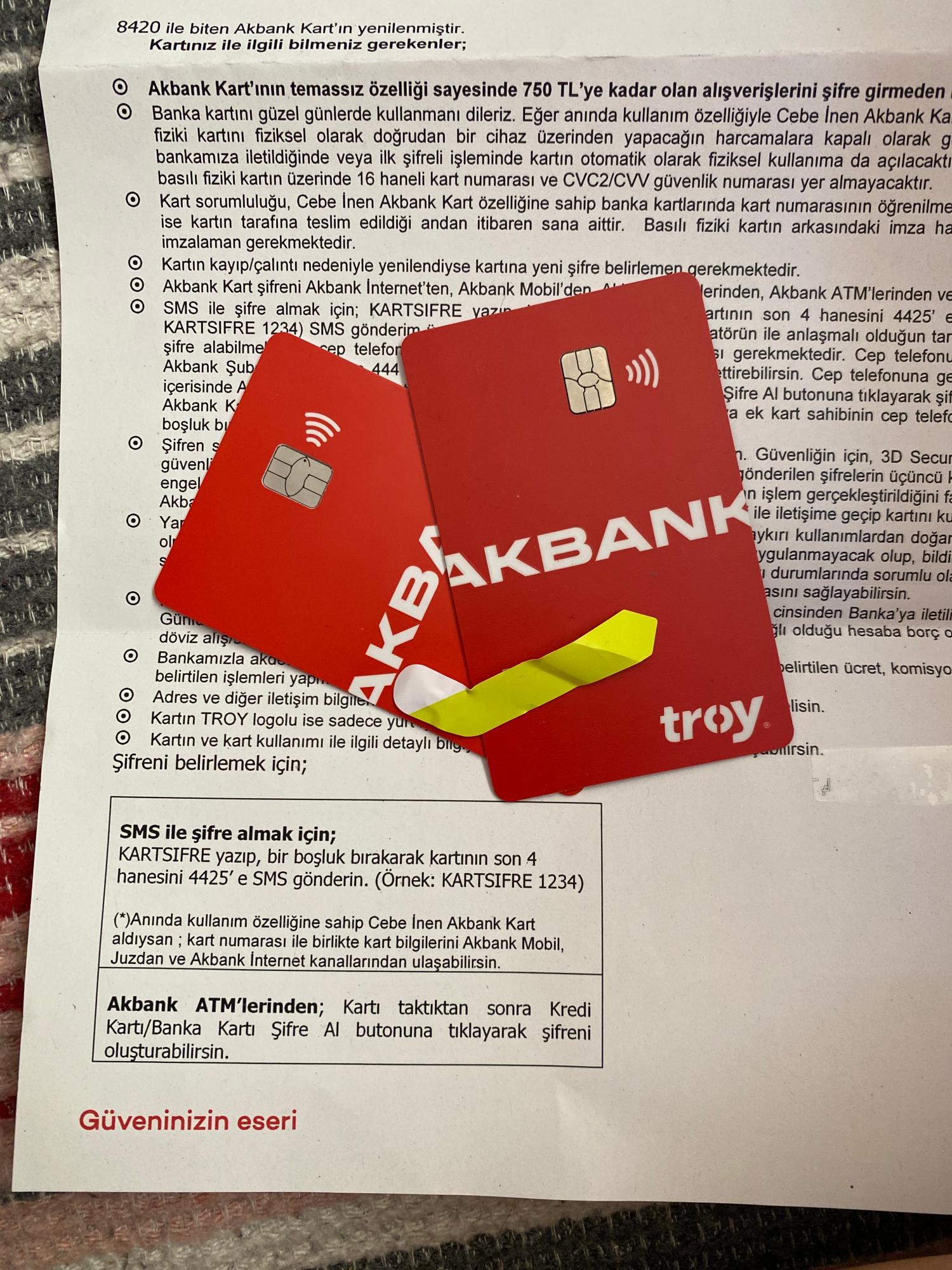 Akbank Sürekli Yanlış Kart Yolluyor - Şikayetvar
