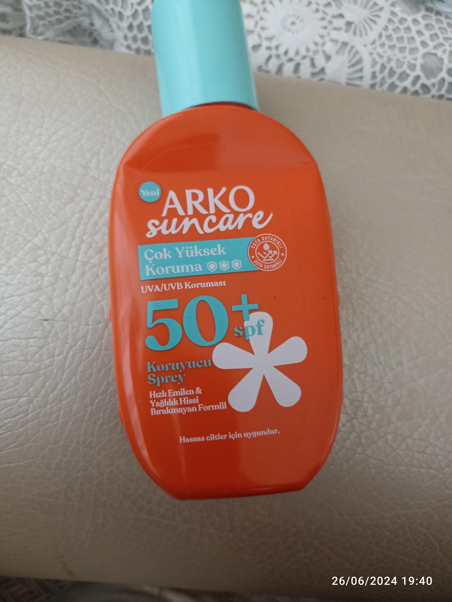 Arko Güneş Kremi 50+ Faktör - Şikayetvar
