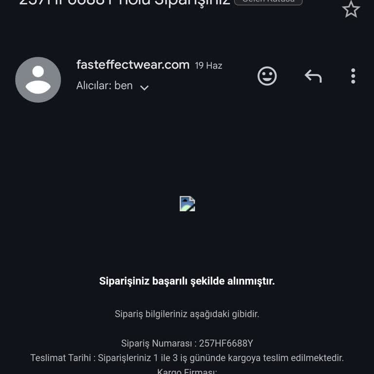 Fast Effect Wear İade Değişim Konusu - Şikayetvar