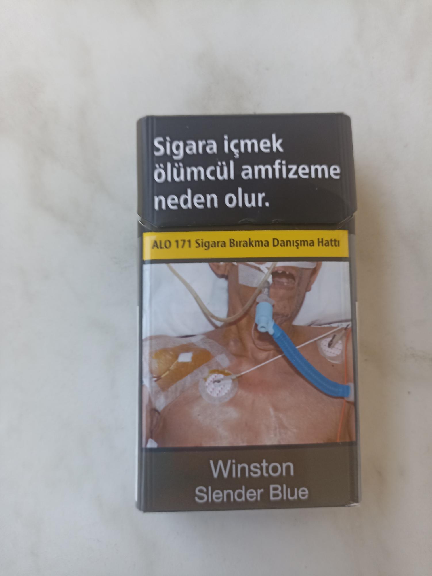 JTI Winston Slender Blue Ot Tadı Geliyor Ve Boğazı Yakıyor - Şikayetvar