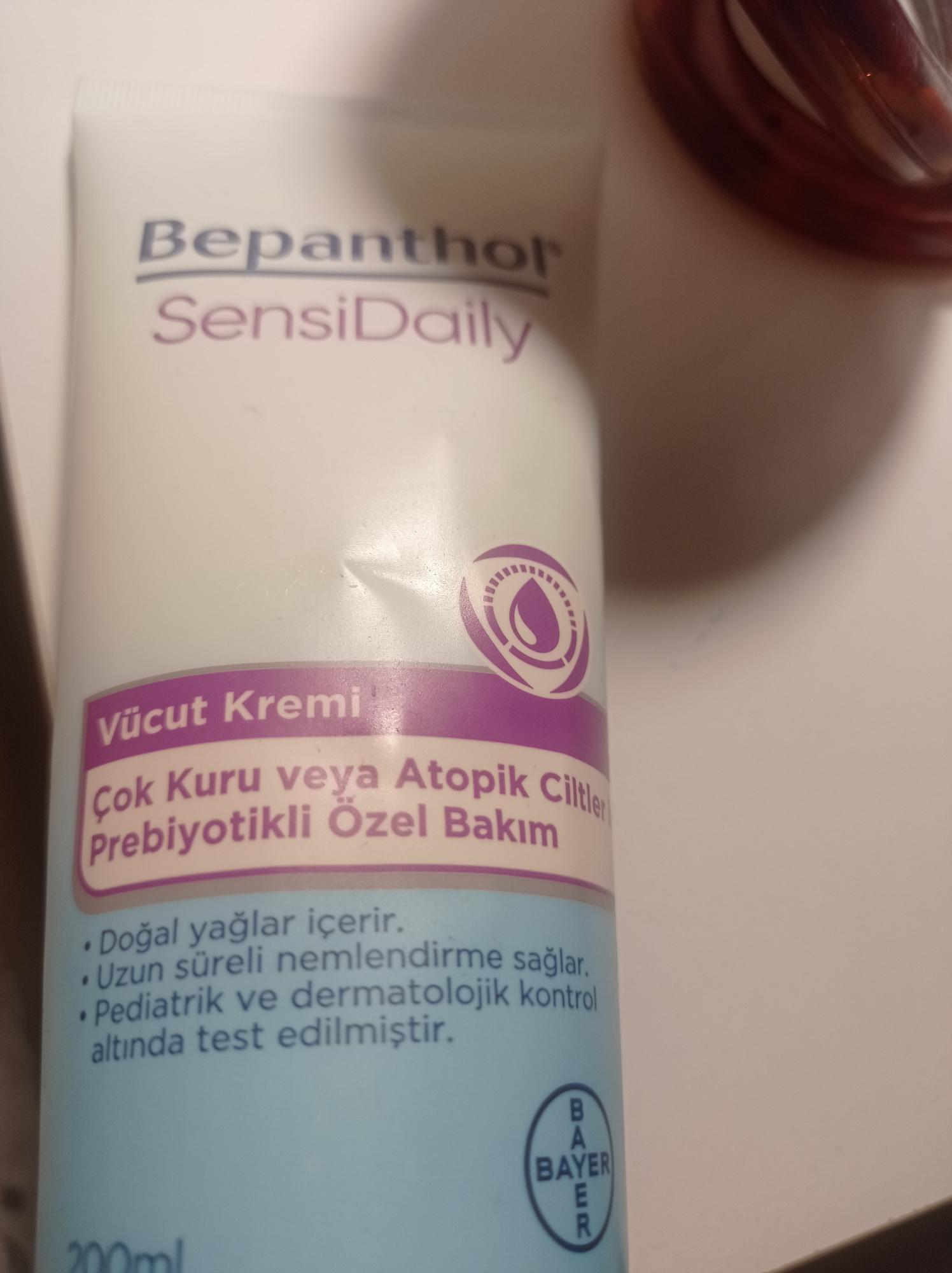 Bepanthol Sensidaily Body Cream Caused Severe Skin Reaction - Xolvie