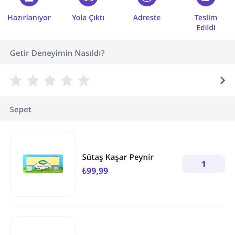 Getir'in Anlamsız Sipariş İptali Mağdur Etti - Şikayetvar