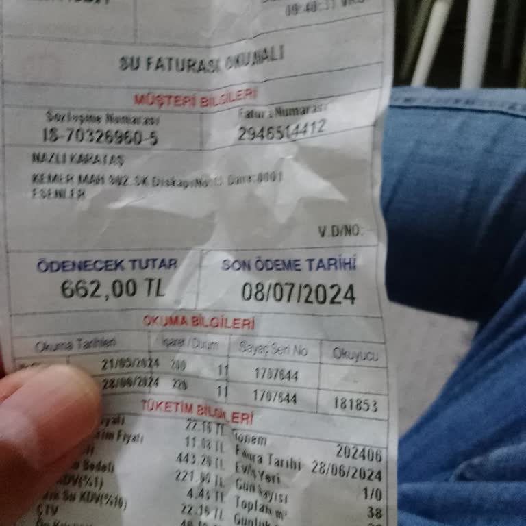 İstanbul Büyükşehir Belediyesi İSKİ Su Faturası Fatura Çok Geldi ...