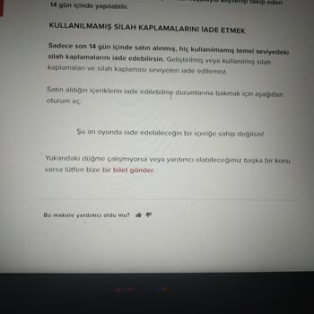 Valorant Oyunu ve Skin İade Etme Şikayetleri - Şikayetvar