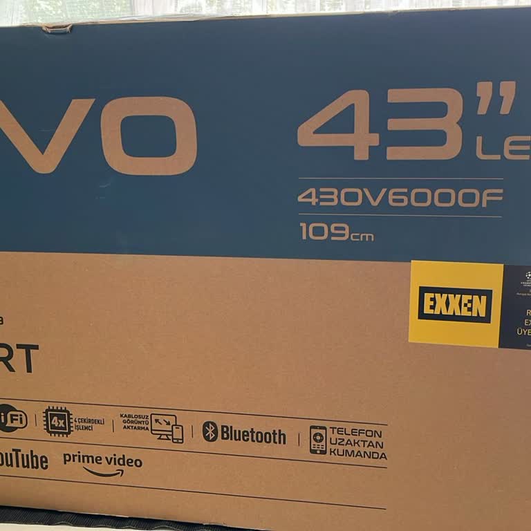 Vatan Bilgisayar Onvo 43OV6000 43inc 109 Cm FHD Android Smart TV, Uydu ...