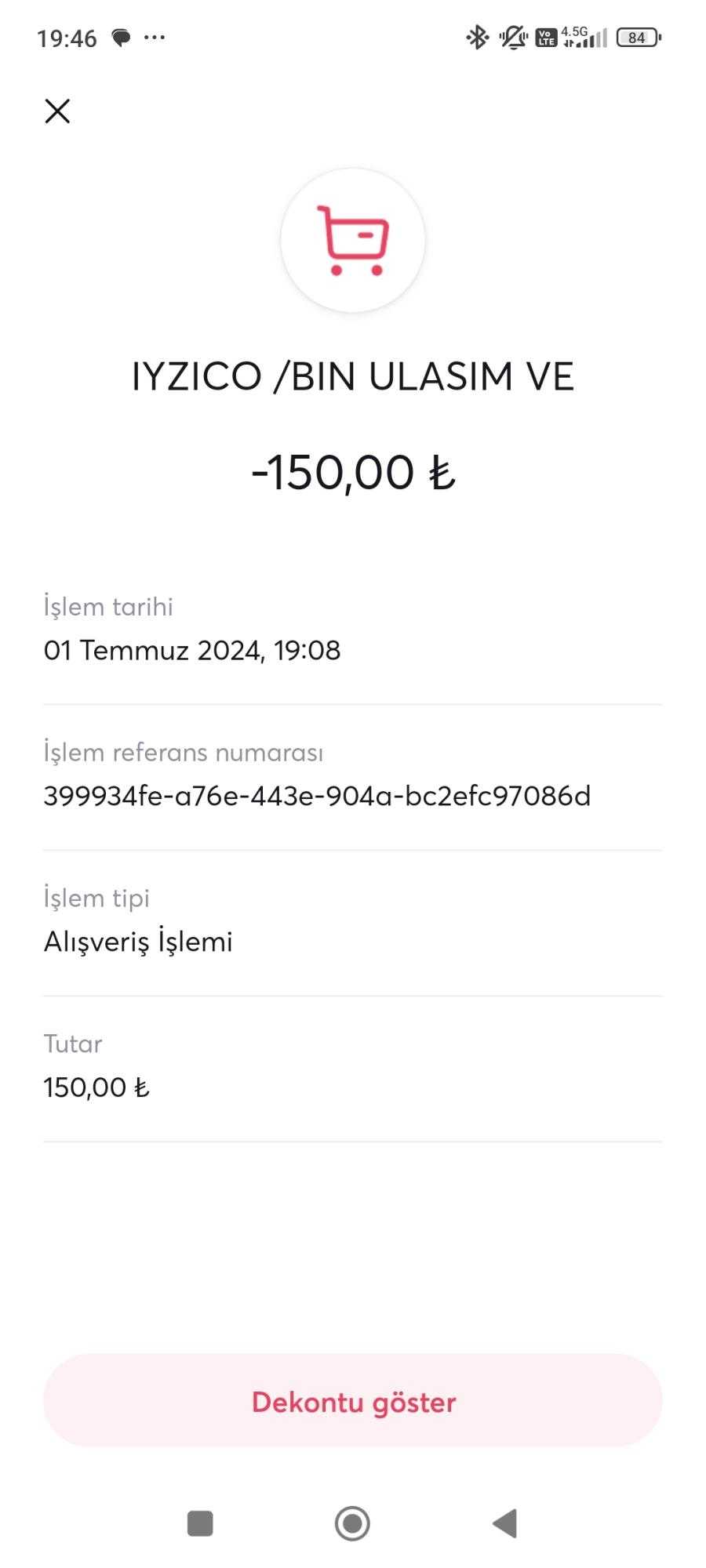 BinBin Cüzdan Bakiyesi İade - Şikayetvar