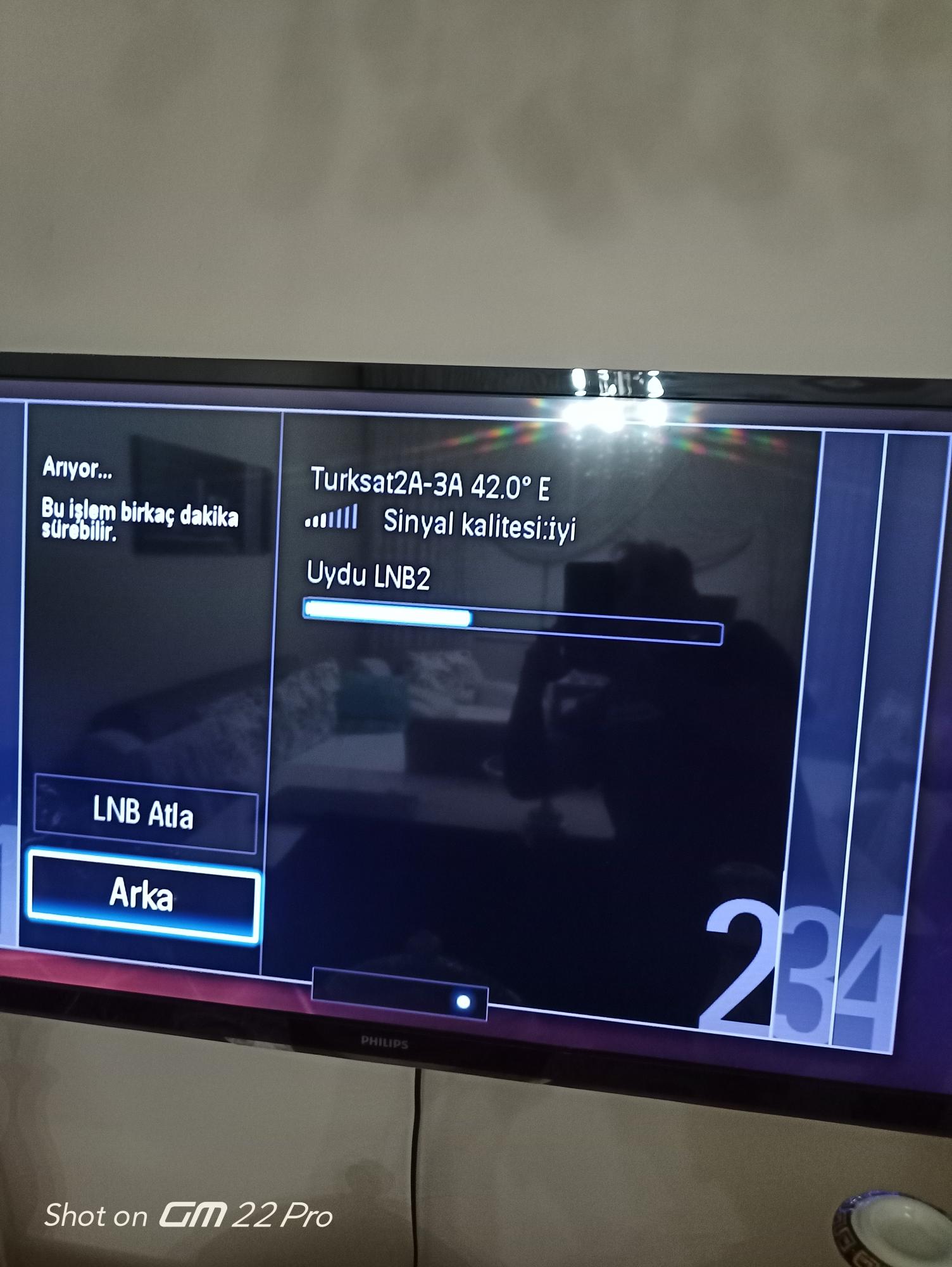 PHILIPS TV Philips 42PFL4307K/12 Model TV'ye Uydu Kanal Yükleyemiyorum ...