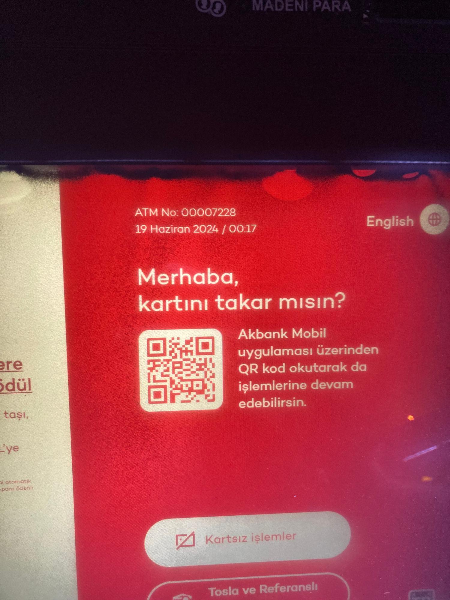 Akbank ATM'si Parayı Yuttu Vermiyor... - Şikayetvar