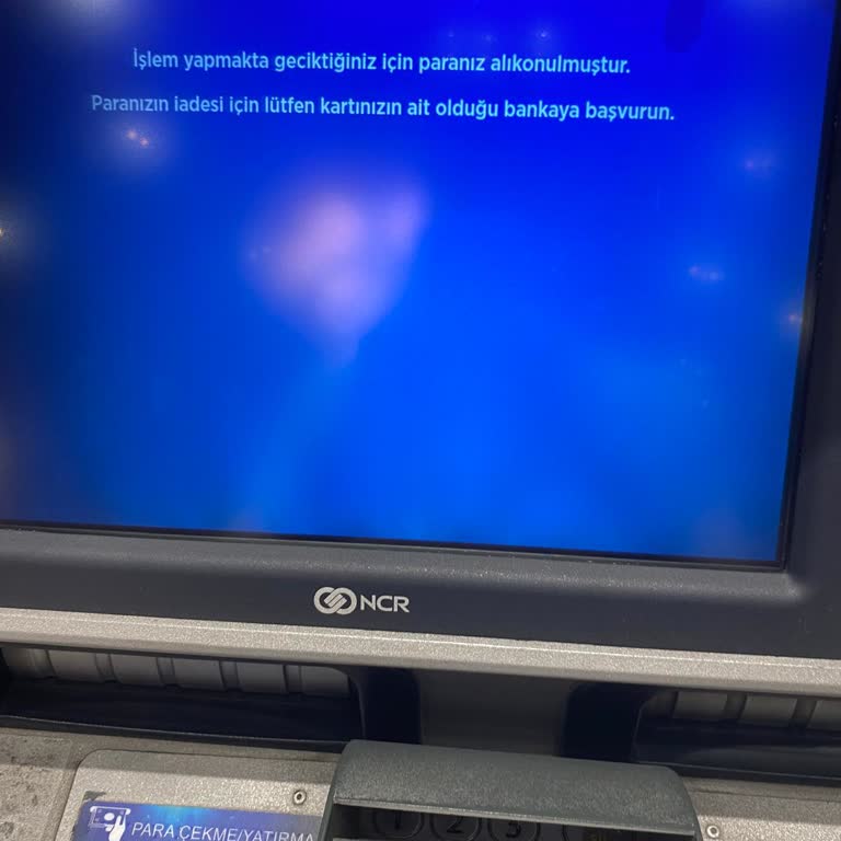Denizbank ATM'de Yutulan Para Ve Ulaşılamayan Müşteri Hizmeti - Şikayetvar