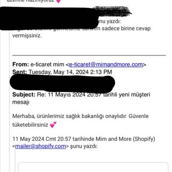 Mim and More - Şikayetvar