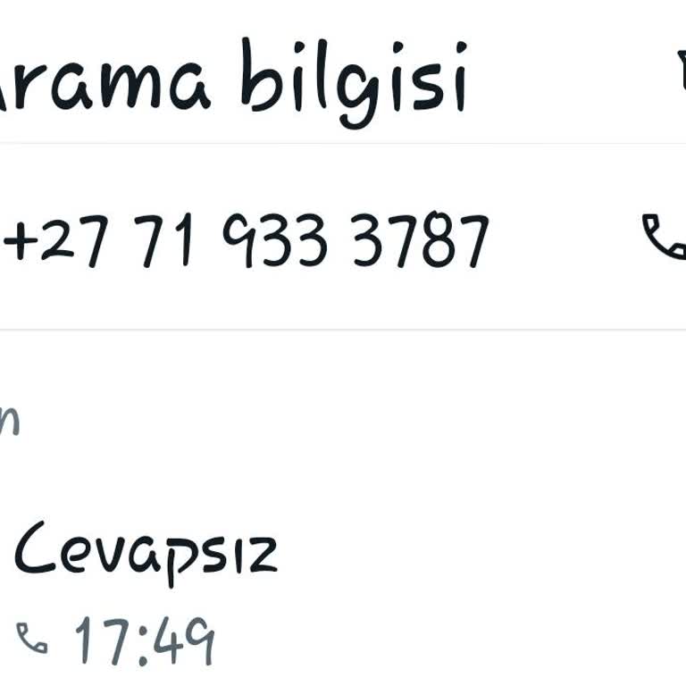 Yabancı Numaradan Aranma - Şikayetvar